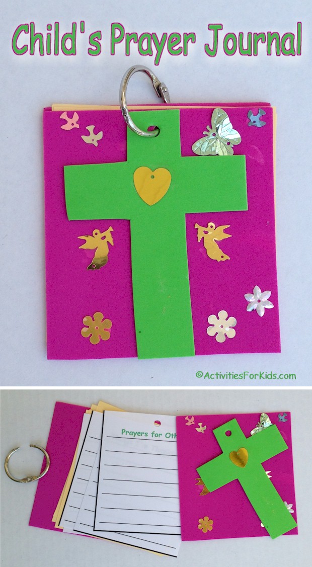 Child’s Prayer Journal - Activities For Kids